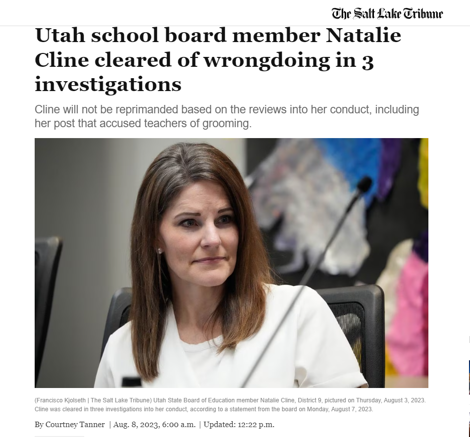 Investigations of Natalie Cline – Higher Ground